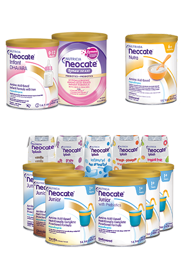 Neocate | Pepticate | Hypoallergenic Formulas and Products